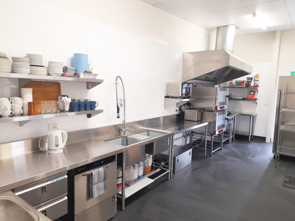 Commercial Kitchen – Storage Bream Bay